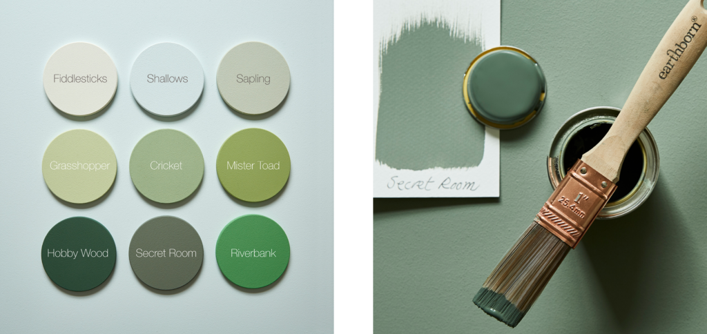 Earthborn's favourite spring green paint colours are perfect for all ...