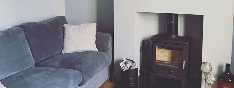 Tips for painting behind wood burners and fireplace surrounds ...