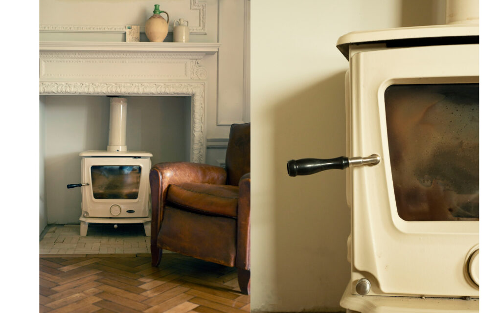 Tips for painting behind wood burners and fireplace surrounds ...